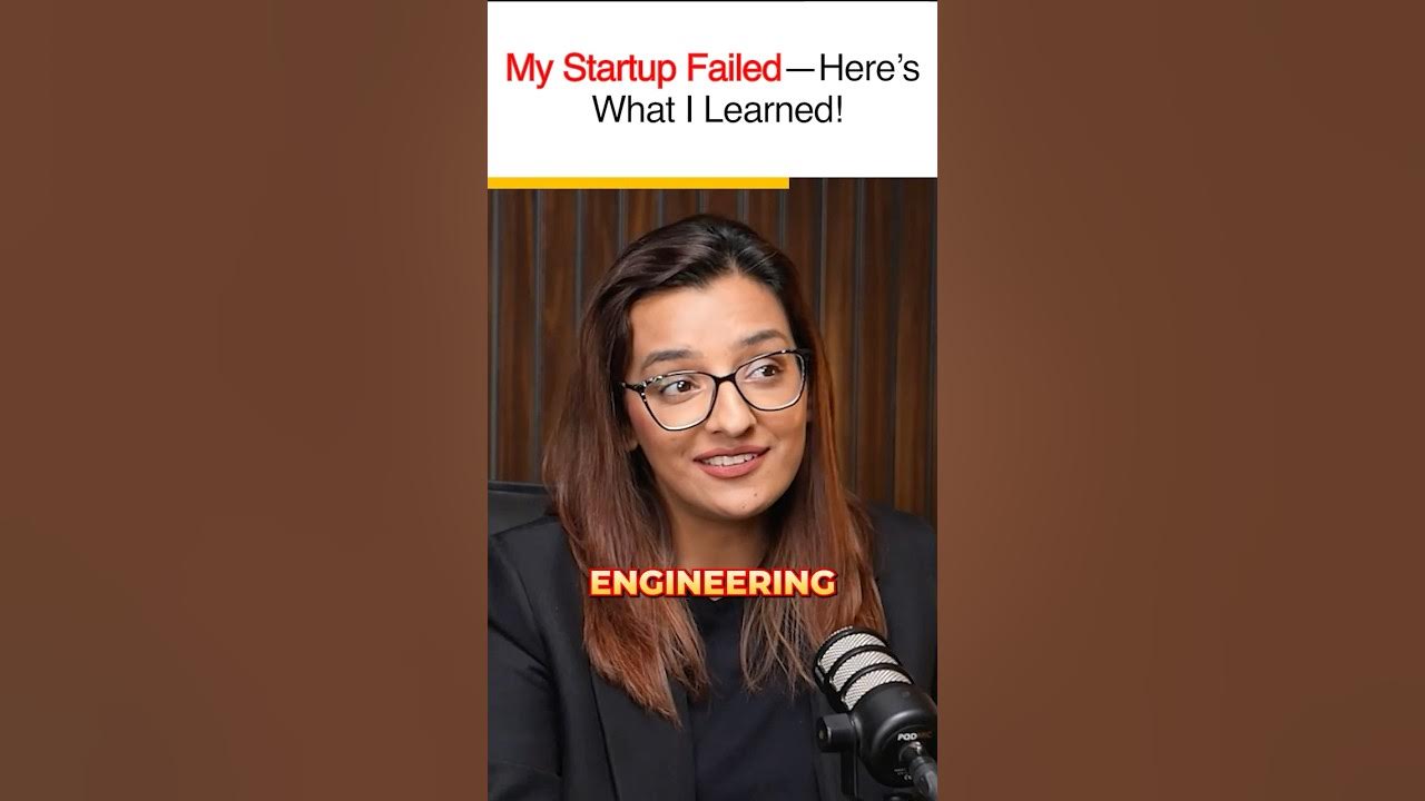 My Startup Failed—Here’s What I Learned! - YouTube