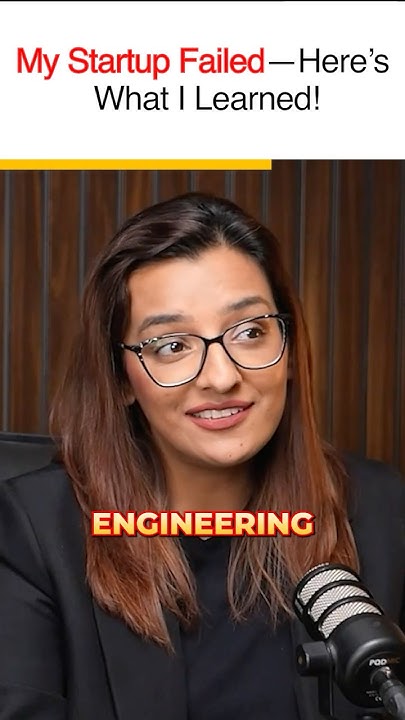 My Startup Failed—Here’s What I Learned! - YouTube