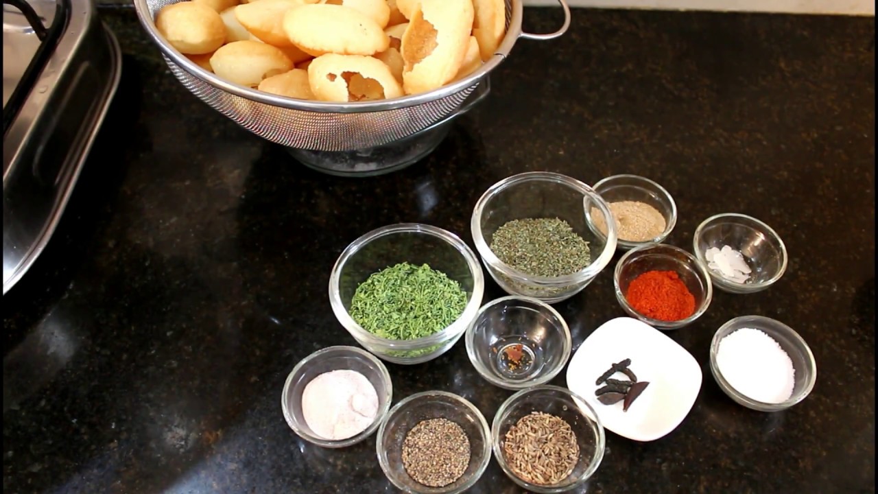 Premix / Pani for pani puri spicy water masala recipe /Sukha masala ...
