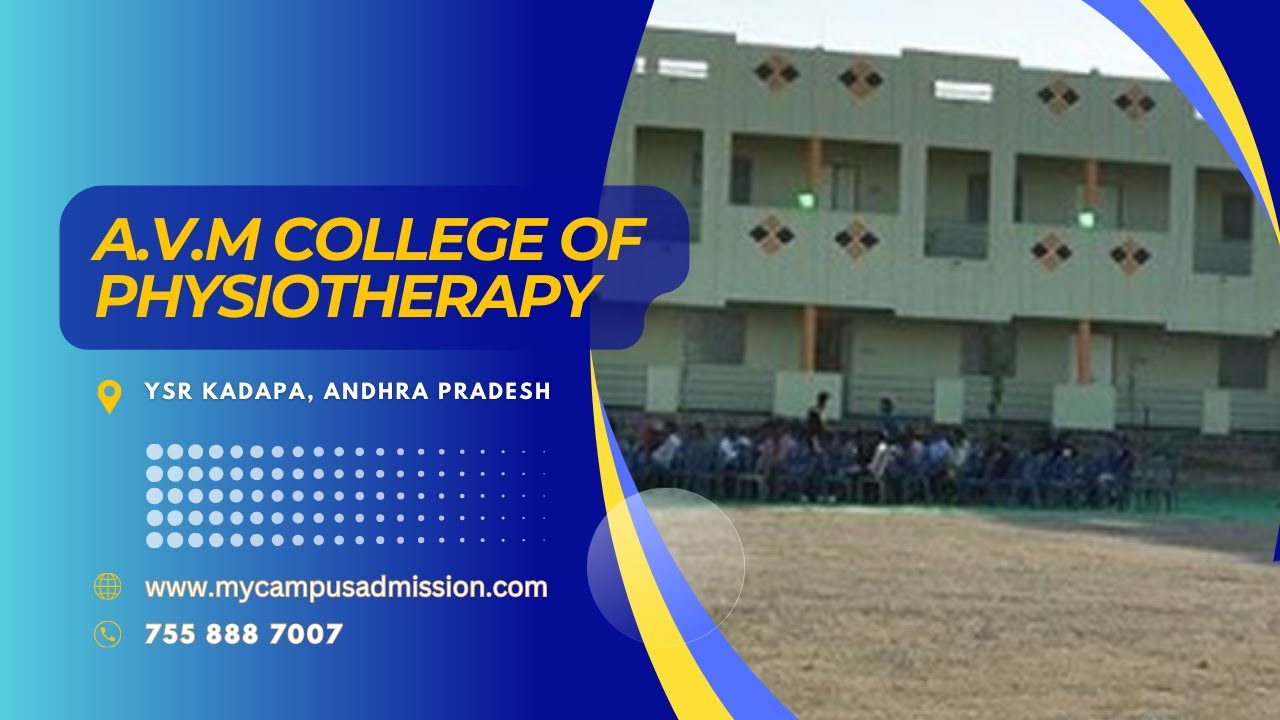 A V M College Of Physiotherapy - Kadapa | Physiotherapy Colleges in ...