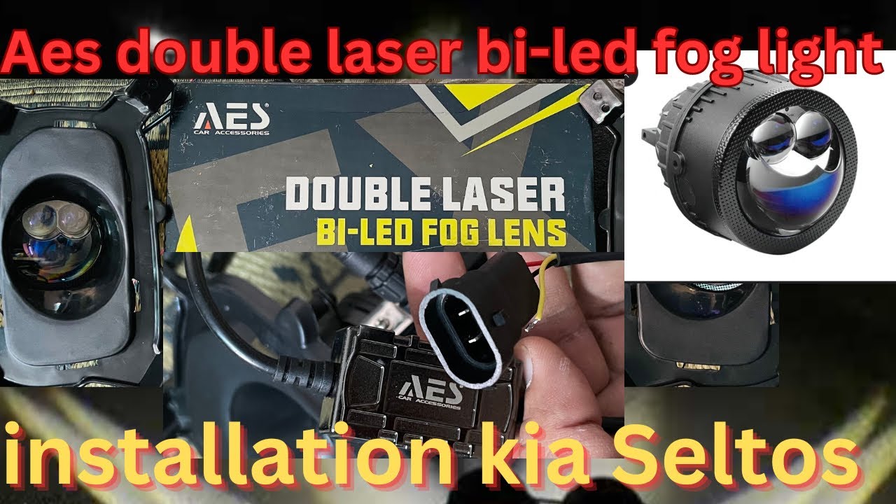 Low budget powerful projector fog light | from Aes double laser bi-led ...