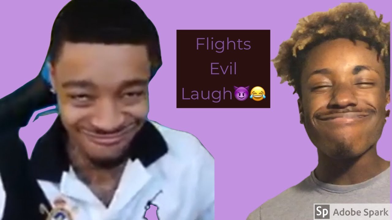 FLIGHTREACTS EVIL LAUGH REACTION!!!!! - YouTube