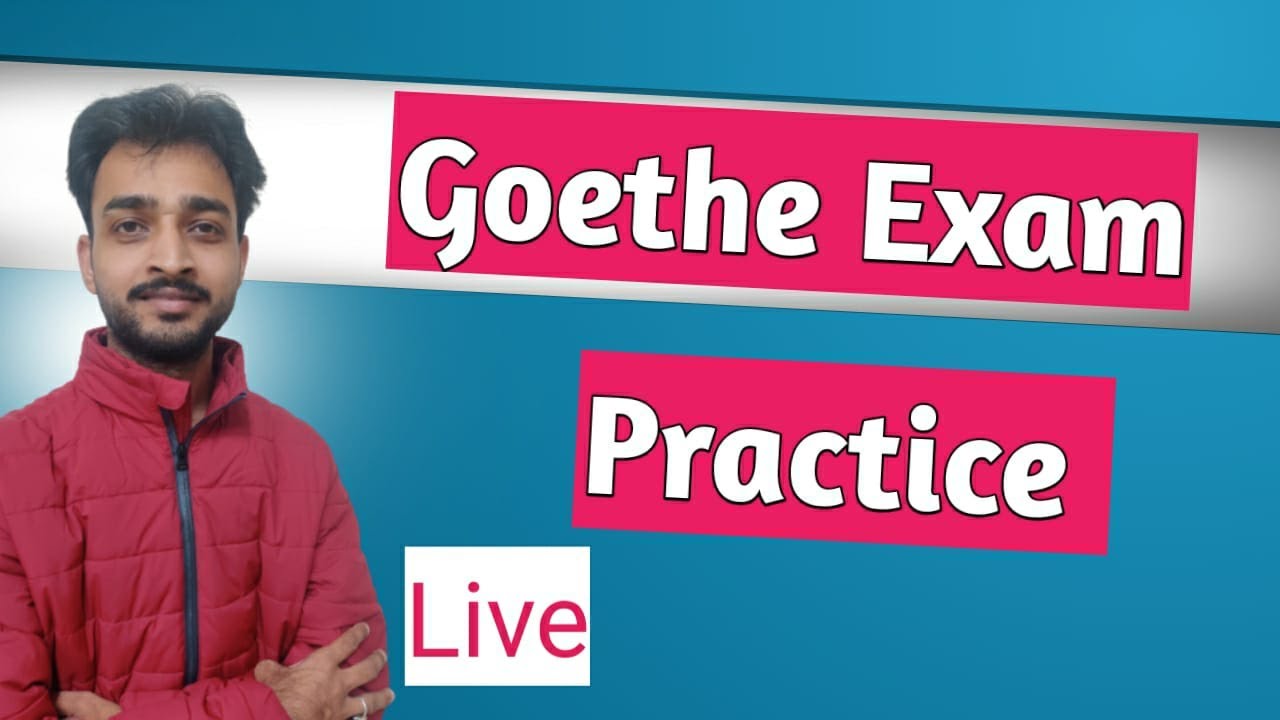 A1 GOETHE EXAM PRACTICE BY ADITYA SIR | GERMAN PRACTICE - YouTube