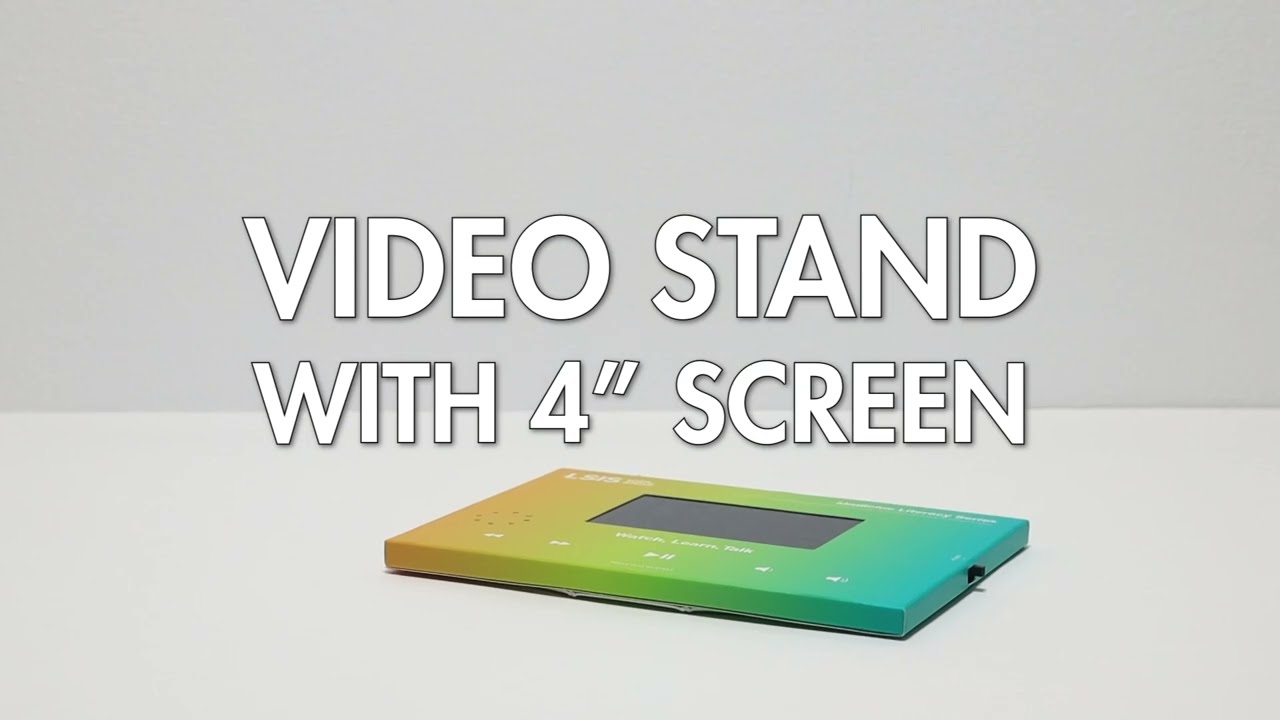 Video Stand with 4" Screen - YouTube