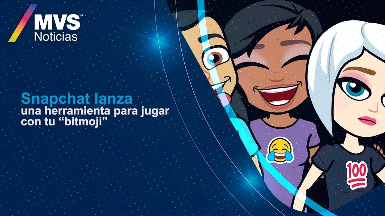Snapchat lanza una herramienta para jugar con tu “bitmoji” - YouTube