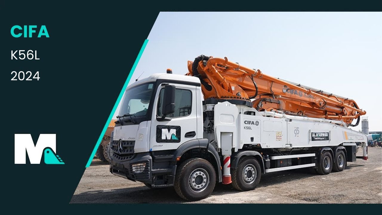 Cifa K56L Concrete Pump Truck | 2024 - YouTube
