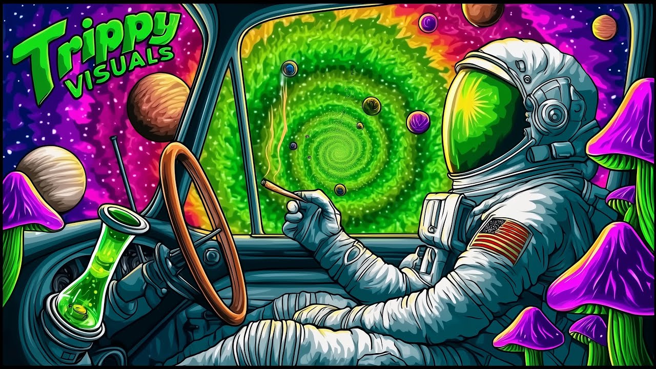 Trippy Visuals - Psy Dub Mix | Magic Mushroom Animation | Psychedelic ...