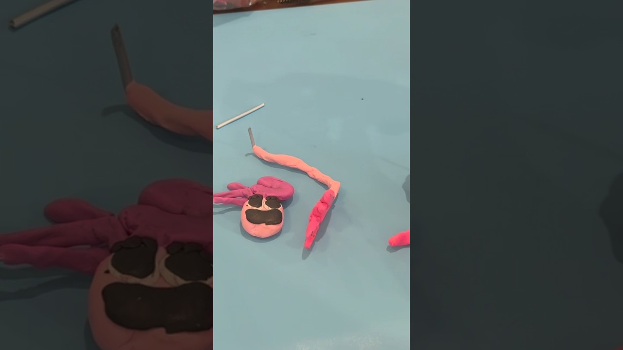 Making mommy long legs out of pollymer clay part 2 - YouTube