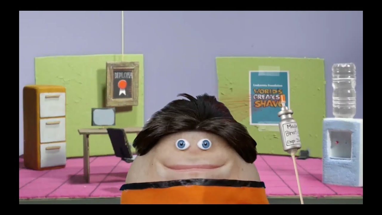 Superchin World's Greatest Shave 2015 - Talking Superhero Chin ...