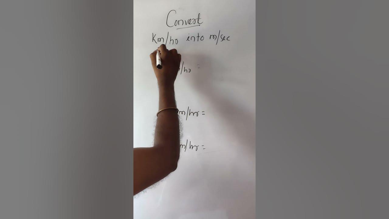 Conversion Km hr To M sec Math Short Tricks shorts YouTube conversion-km-hr-to-m-sec-math-short-tricks-shorts-youtube