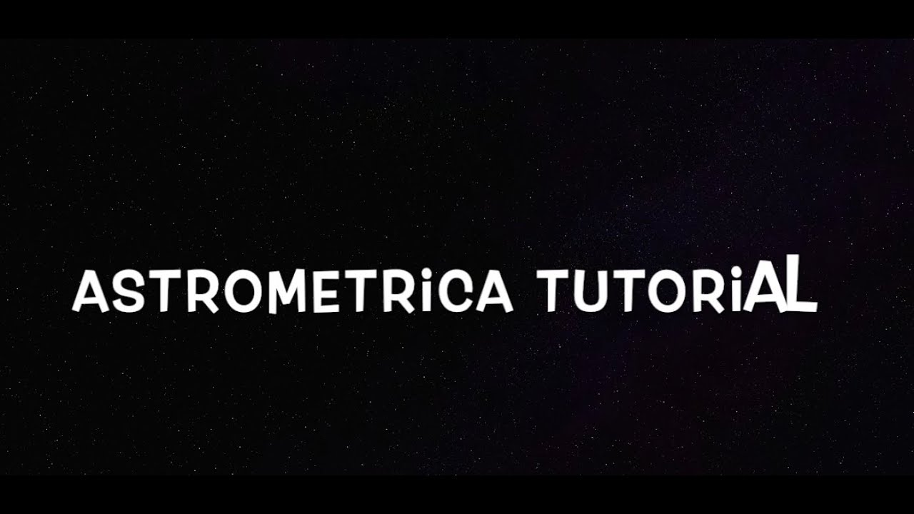 Astrometrica Tutorial | Asteroid Search Campaign | IASC | - YouTube