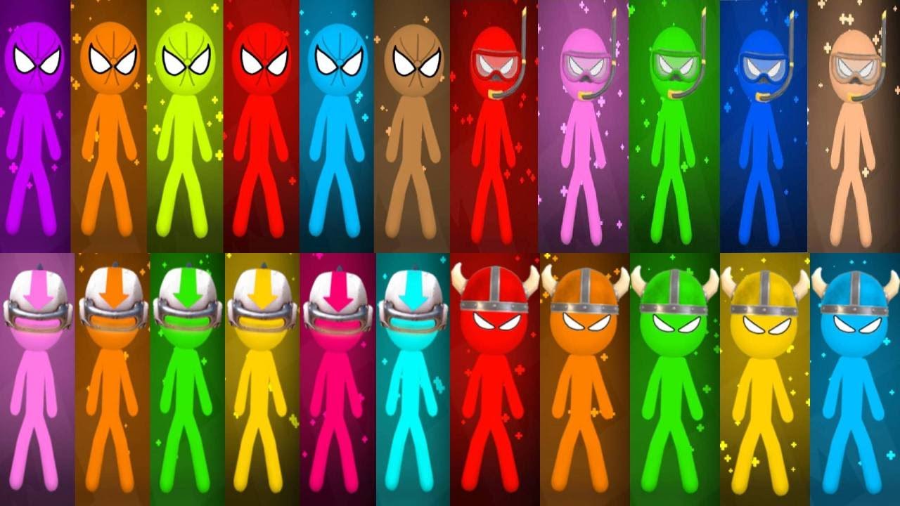 Stickman Gameplay All MINIGAMES - Stickman Party 4 Players Funny Levels ...