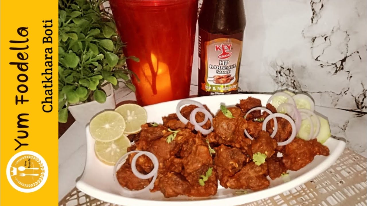 chatkhara boti recipe by yum foodella | chatkhara beef boti | beef ...