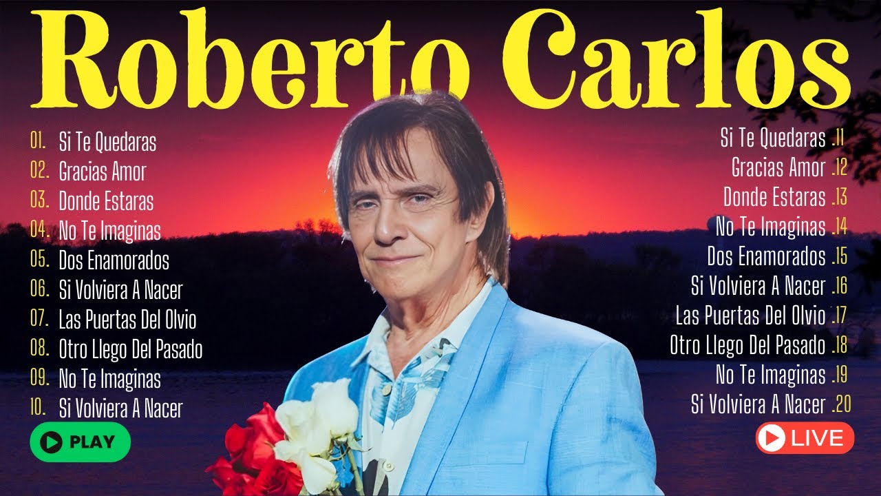 Roberto Carlos - Colección de los mejores y más escuchados éxitos ...