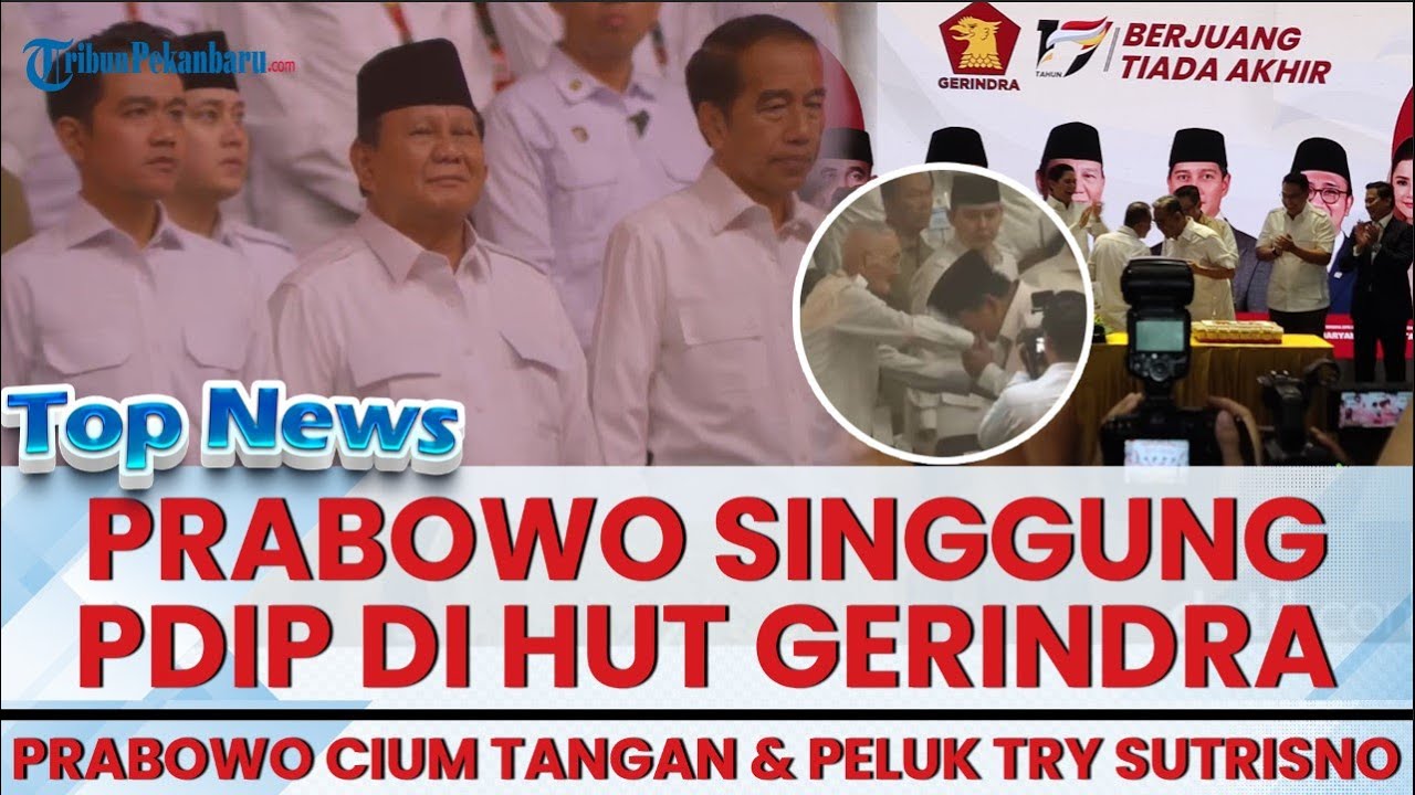 🔴 TEPUK DADA ! Prabowo Pasang Badan Jika Ada yang Jelek-jelekan ...