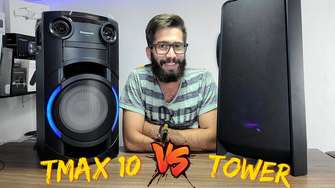 SAMSUNG TOWER MX-T55 500W Vs PANASONIC SC-TMAX10 250W: O DUELO DE ...