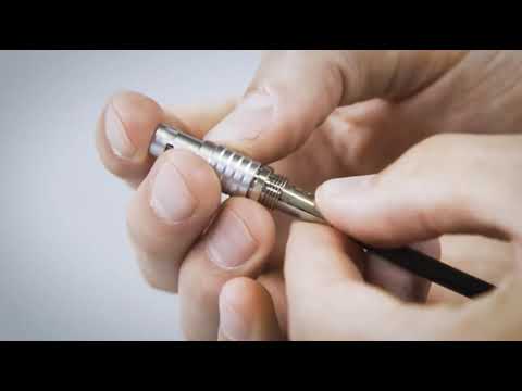How do you put a Lemo connector together? - YouTube