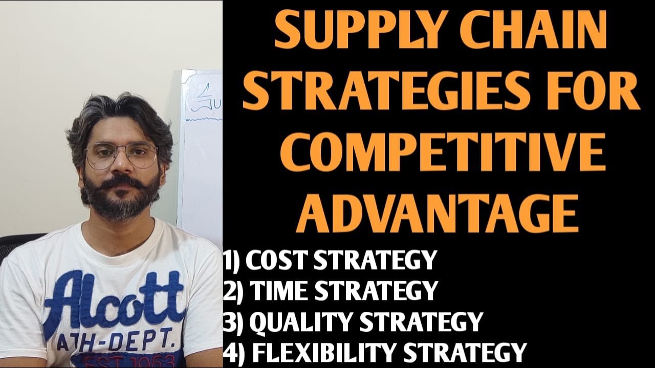 Supply Chain Strategies For Competitive Advantage - YouTube