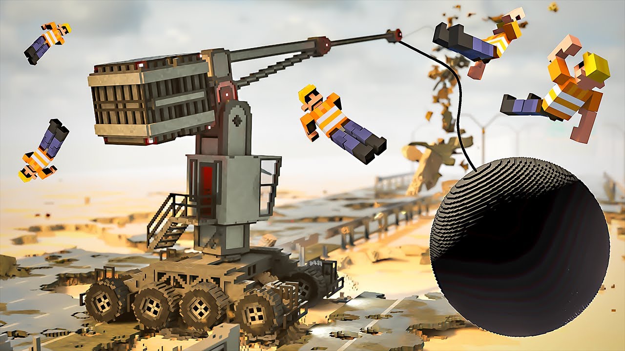 Black Hole Crane Destruction | Teardown - YouTube