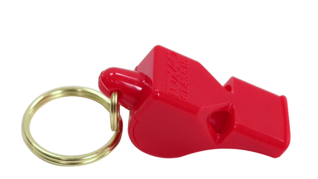 Classic Fox 40® Whistle - Red - YouTube