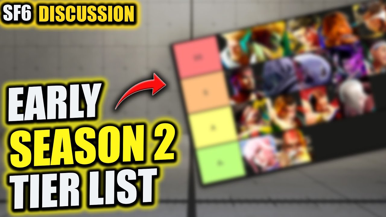 SF6 EARLY Season 2 Tier List PREDICTIONS - YouTube