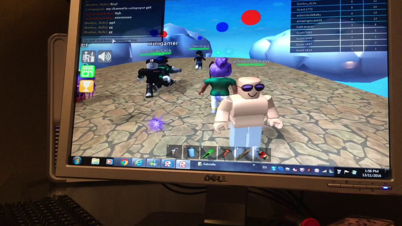 Epic mini games(my first roblox video) - YouTube