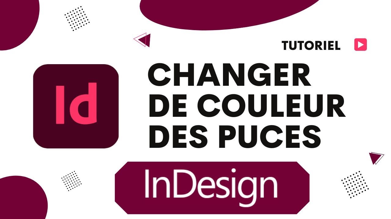 Comment Changer la Couleur des Puces et Numéros sur InDesign 🎨 - YouTube