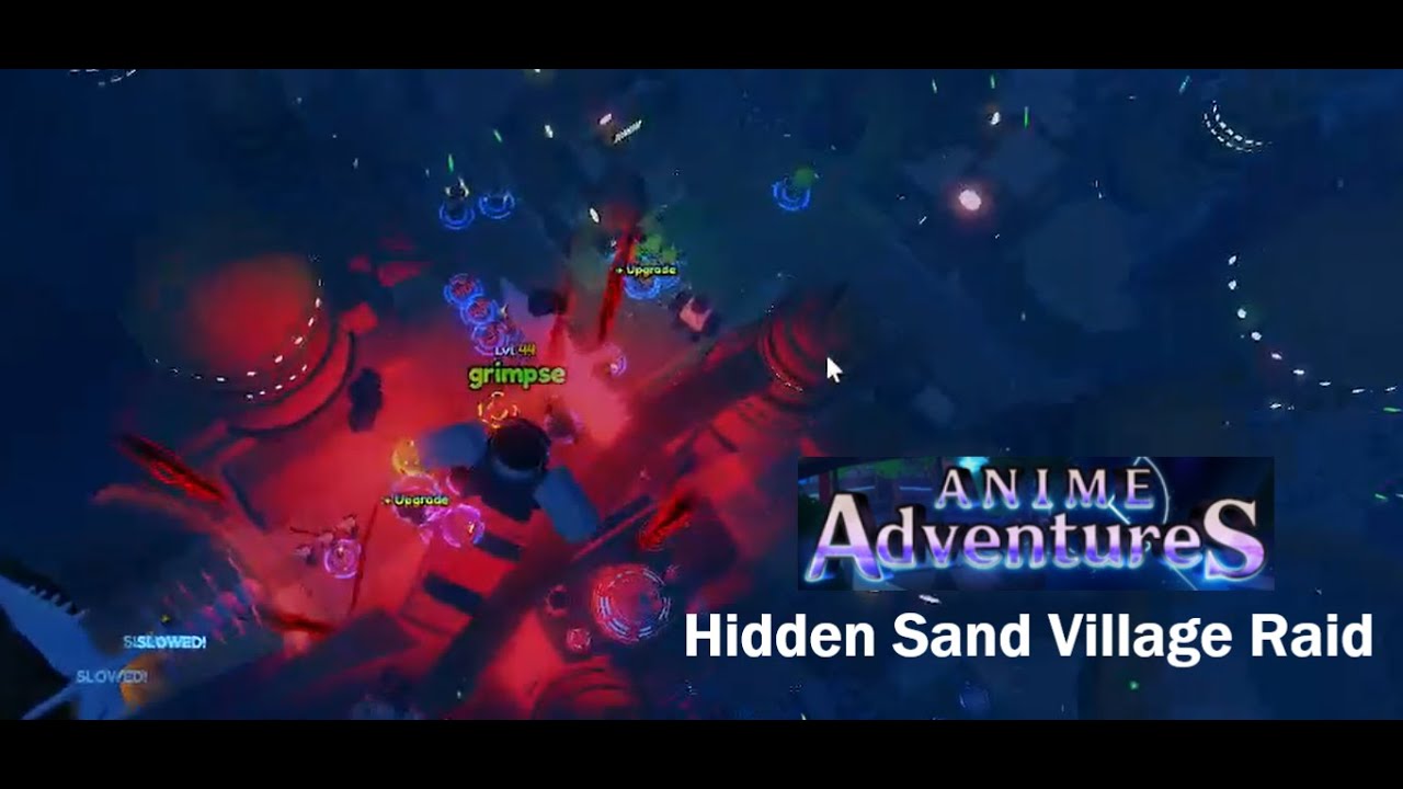 Hidden Sand Village Raid Experience - Anime Adventures - YouTube