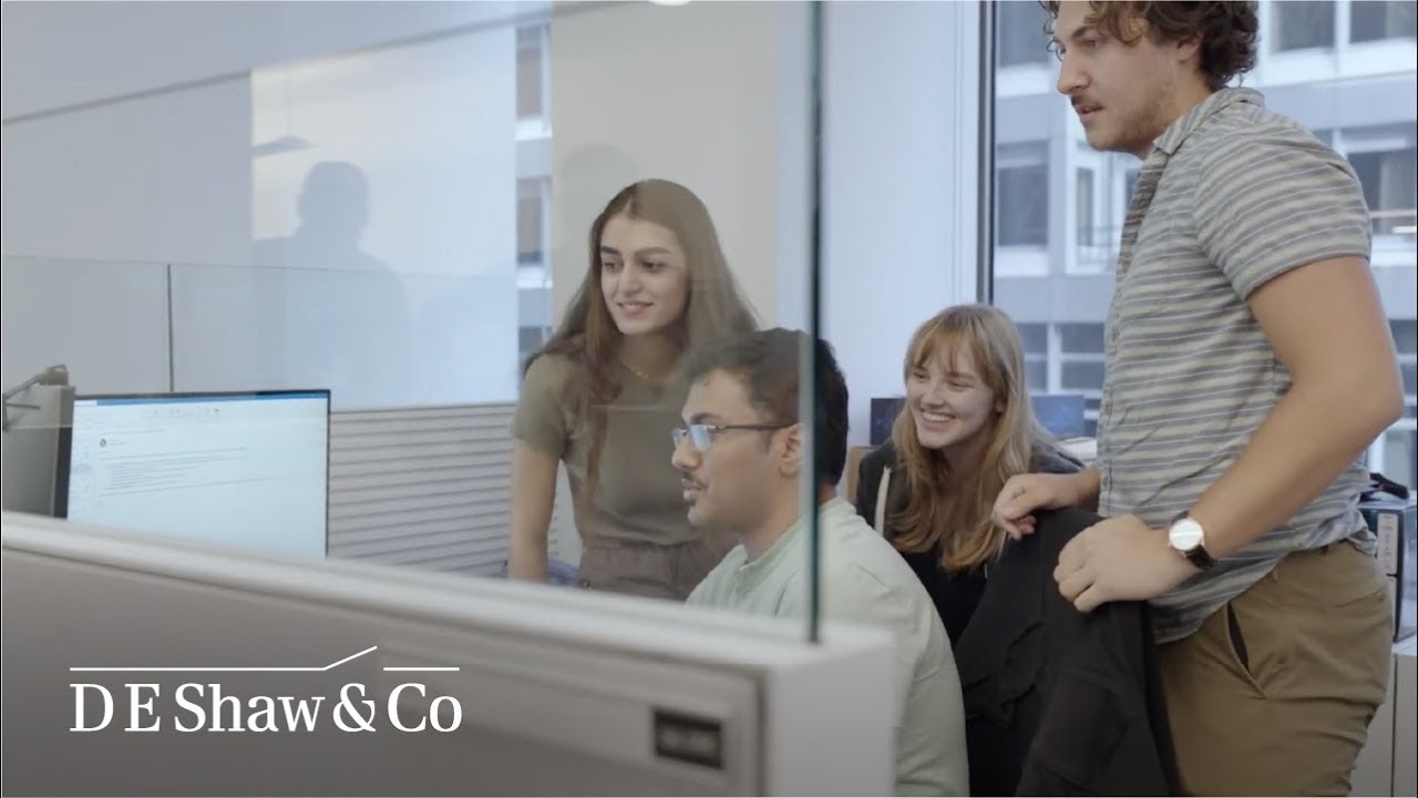 Our Internship Experience (The D. E. Shaw Group) - YouTube