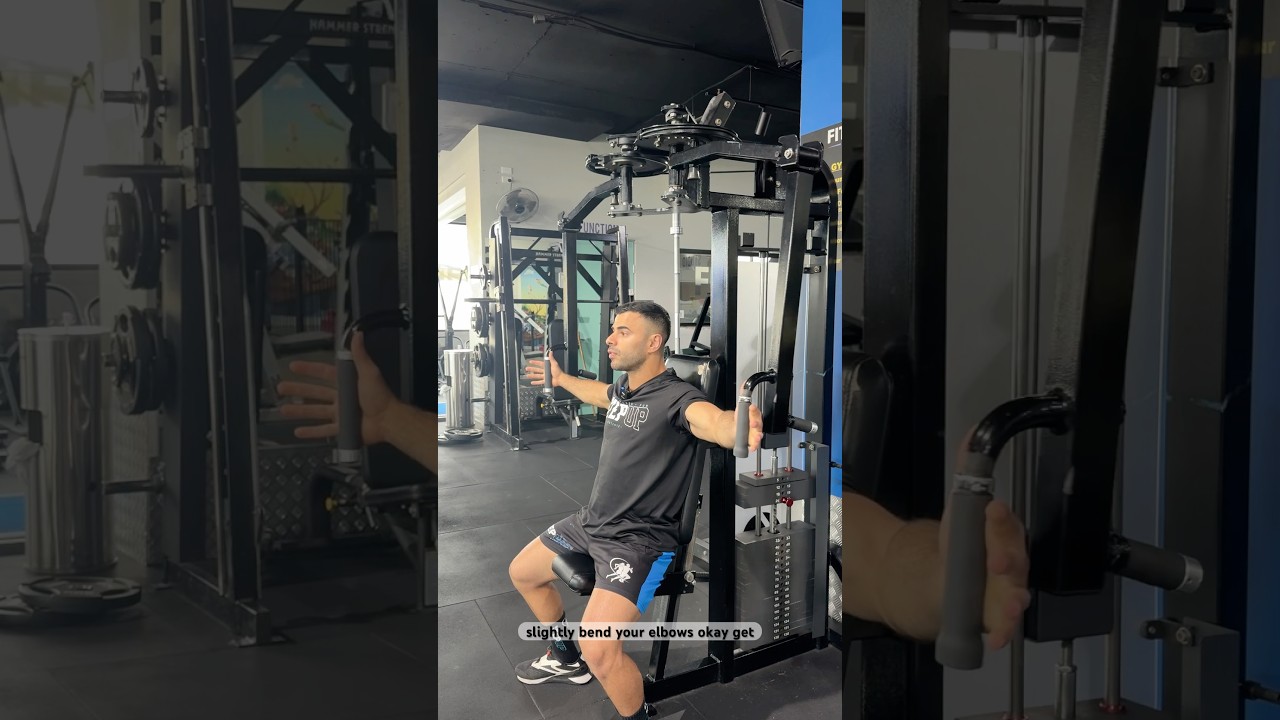 How to Do the Pec Deck Chest Fly! #chestworkout #pecdecfly - YouTube