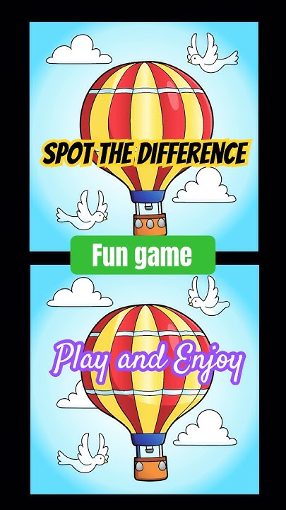 Spot the Difference : Fun Puzzle Challenge - 6 #satisfying #fun #game # ...