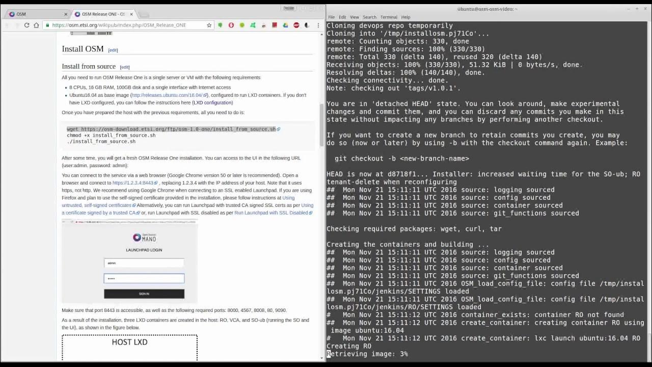 OSM installation - YouTube