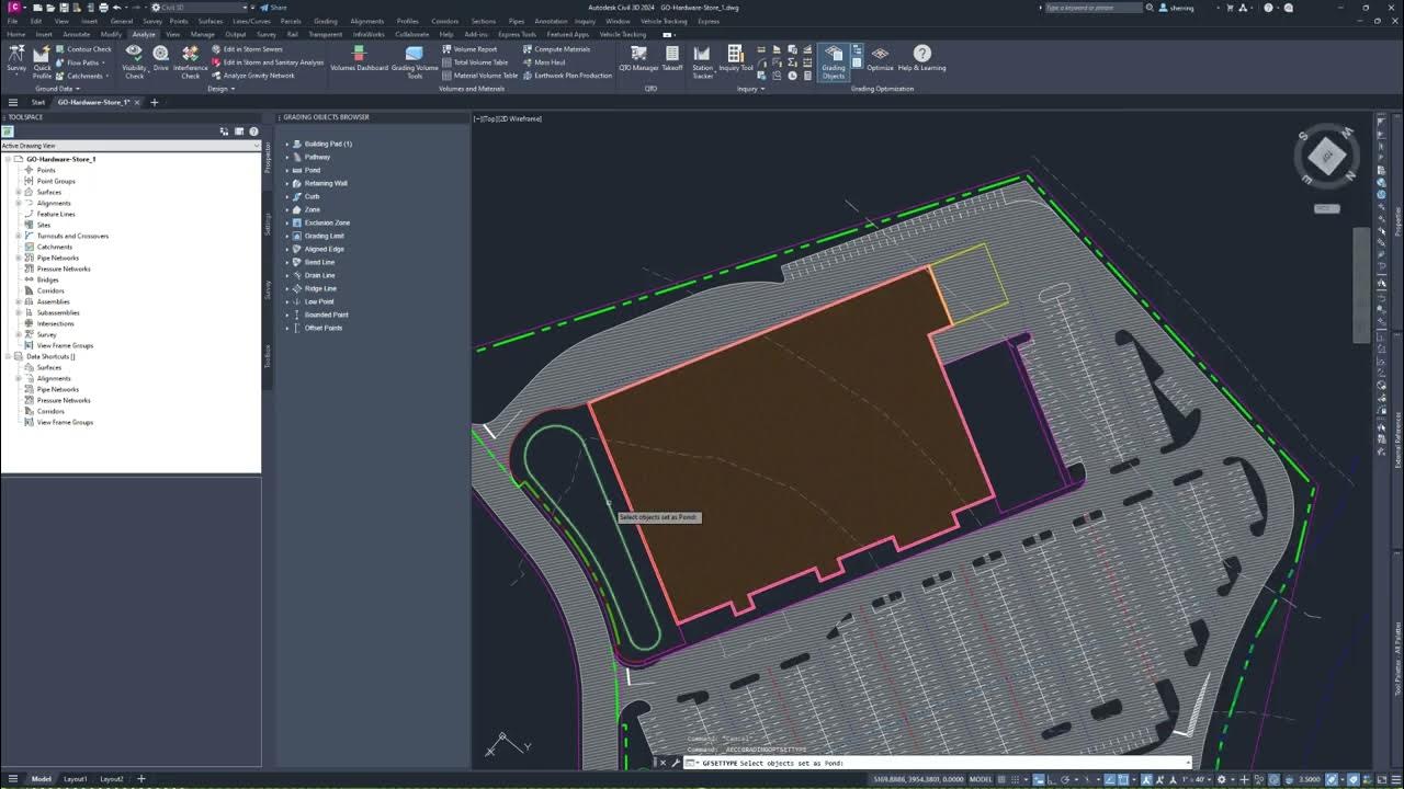 Civil 3D Grading Optimization Quick Start - YouTube