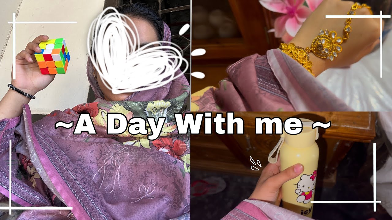 A day with me (cooking,enjoying,eating,tea) @aesthetic_fahima - YouTube