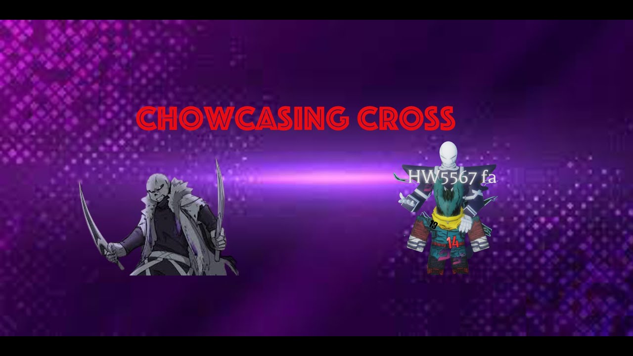SHOWCASING CROSS(In sakura stand) - YouTube