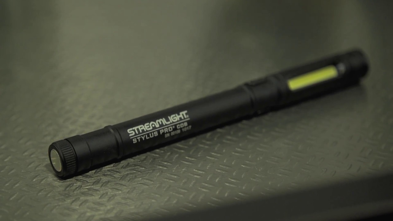 Streamlight Stylus Pro COB at SHOT Show 2018 - YouTube
