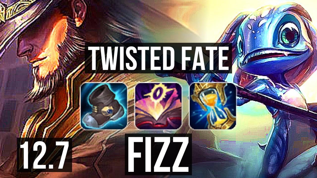 Twisted Fate Vs Fizz Mid 7 0 10 Godlike 300 Games Kr Master