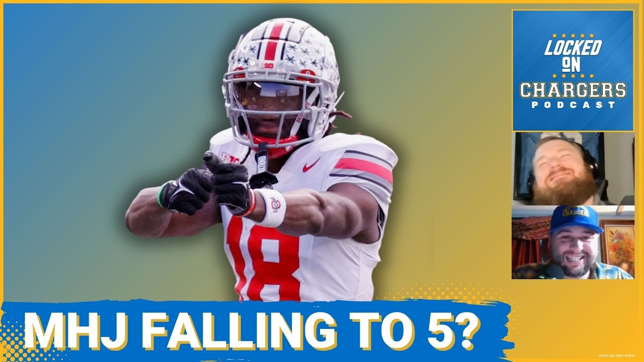 There Is A Chance Marvin Harrison Jr. Falls To The Chargers And They ...