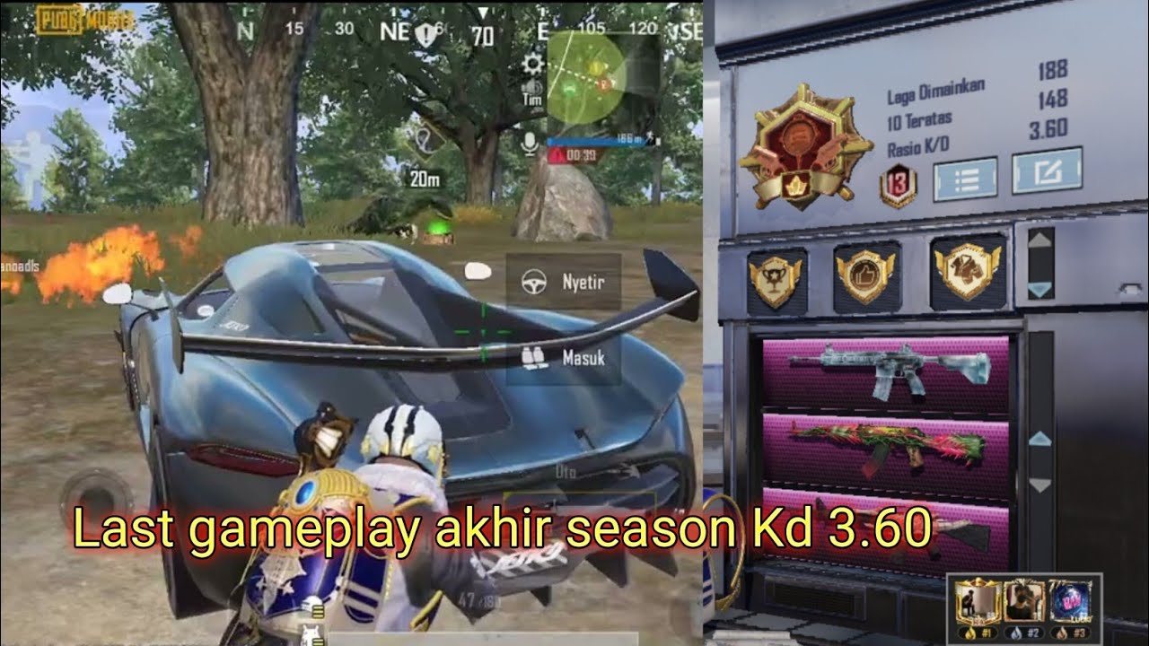 Last gameplay akhir season 3 jari no gyro pabji mobile indonesia - YouTube