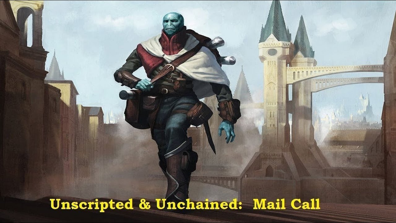 Unscripted & Unchained RPG Mail Call - Weird Frontiers for DCC - YouTube