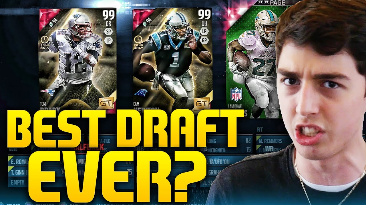 MY HIGHEST RATED DRAFT EVER? MADDEN 16 DRAFT CHAMPIONS - YouTube