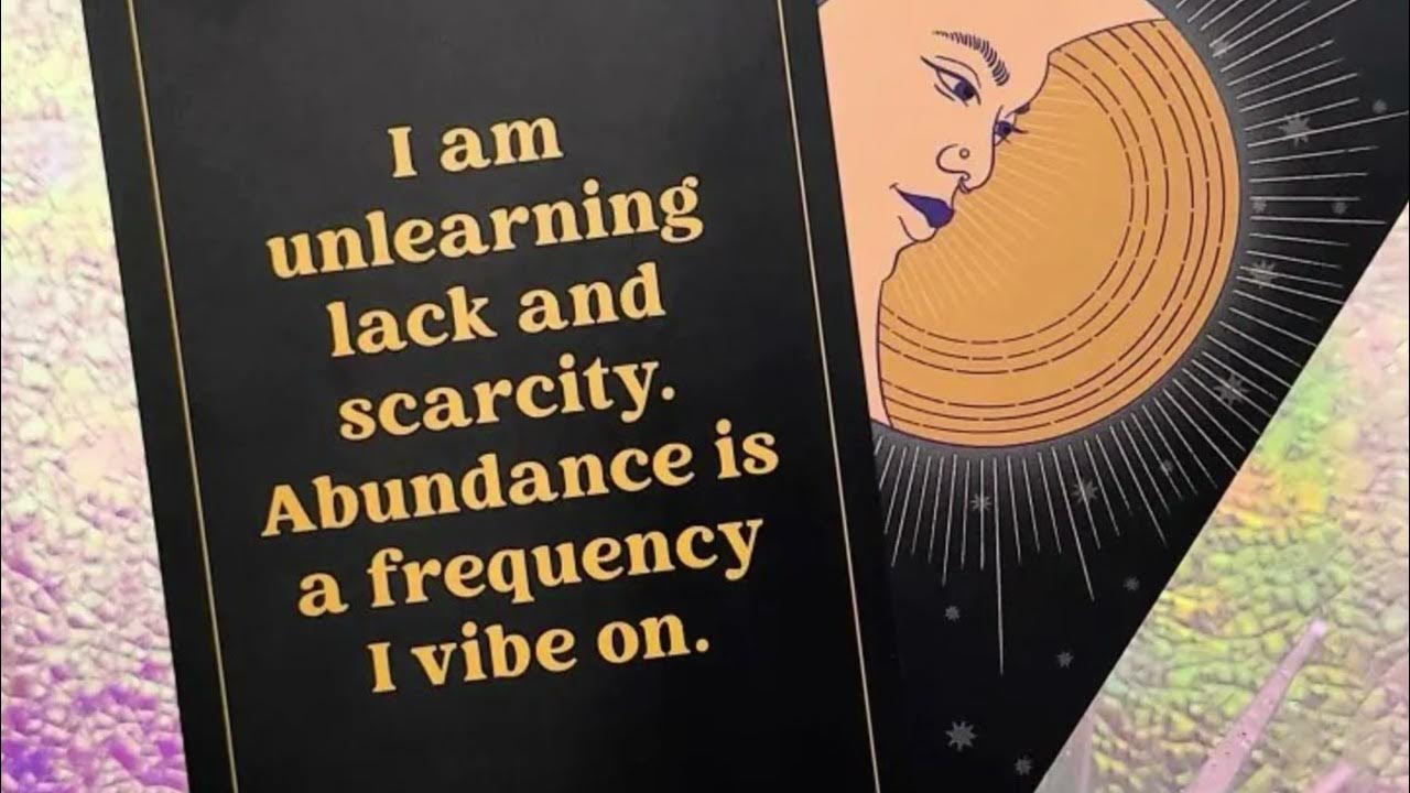 Golden Mantras Affirmation Deck & Guidebook - YouTube