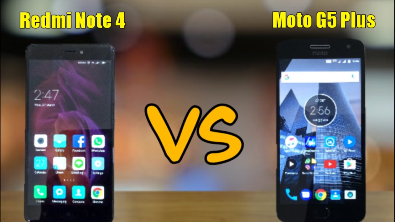 Moto G5 Plus vs Redmi Note 4 Full Comparison - "Battle of Mid-ranger ...