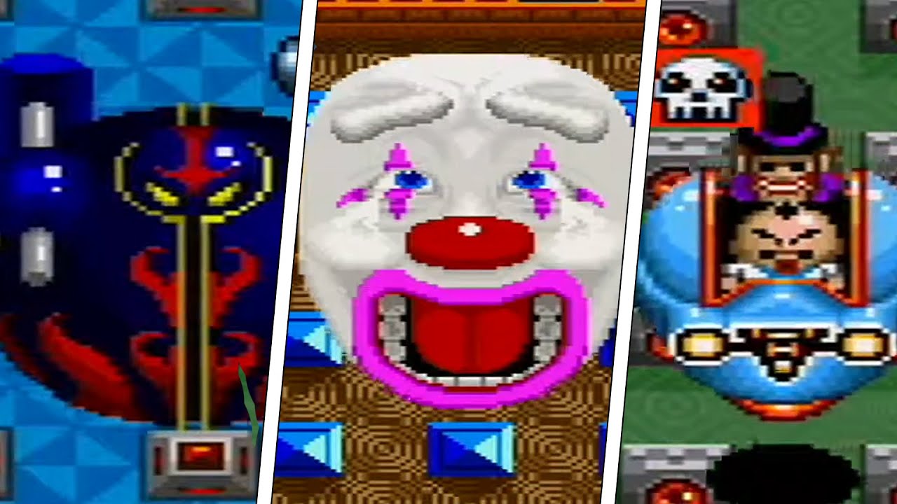 Super Bomberman (Snes) - All Bosses & Ending - YouTube
