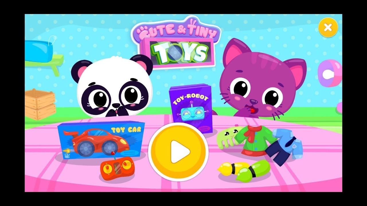 Tuto Play Tiny Toys Fun Care Games For Kids - YouTube