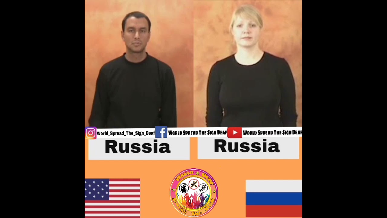 Different (book Russia🇷🇺 ) [Learn] #ASL World Spread The Sign #Deaf ...