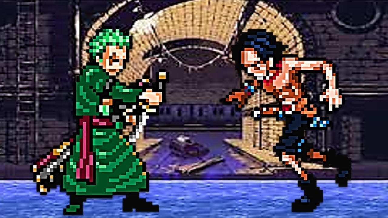 ACE VS ZORO | GAME JUMP FORCE MUGEN V7 PC | Full 578 Characters - YouTube