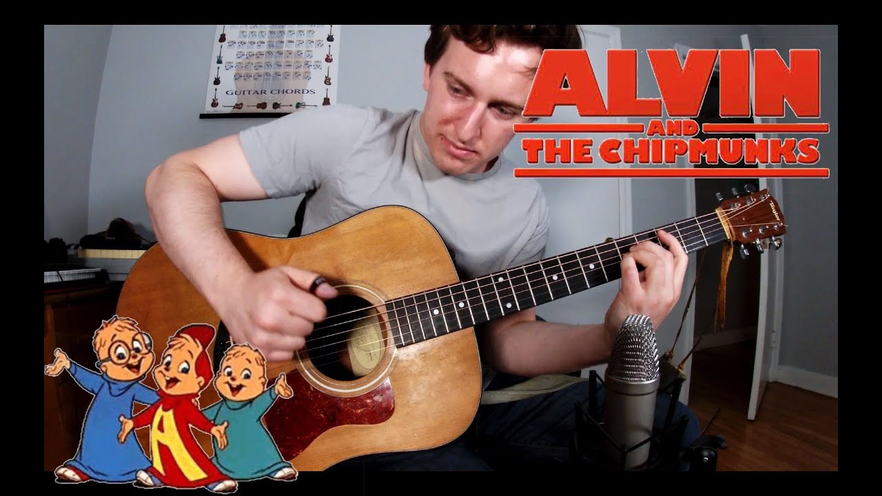Alvin And The Chipmunks Theme --- Fingerstyle Guitar Cover + Free Tabs ...