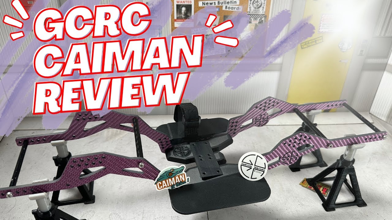 GCRC Caiman LCG Crawler Chassis Review - YouTube
