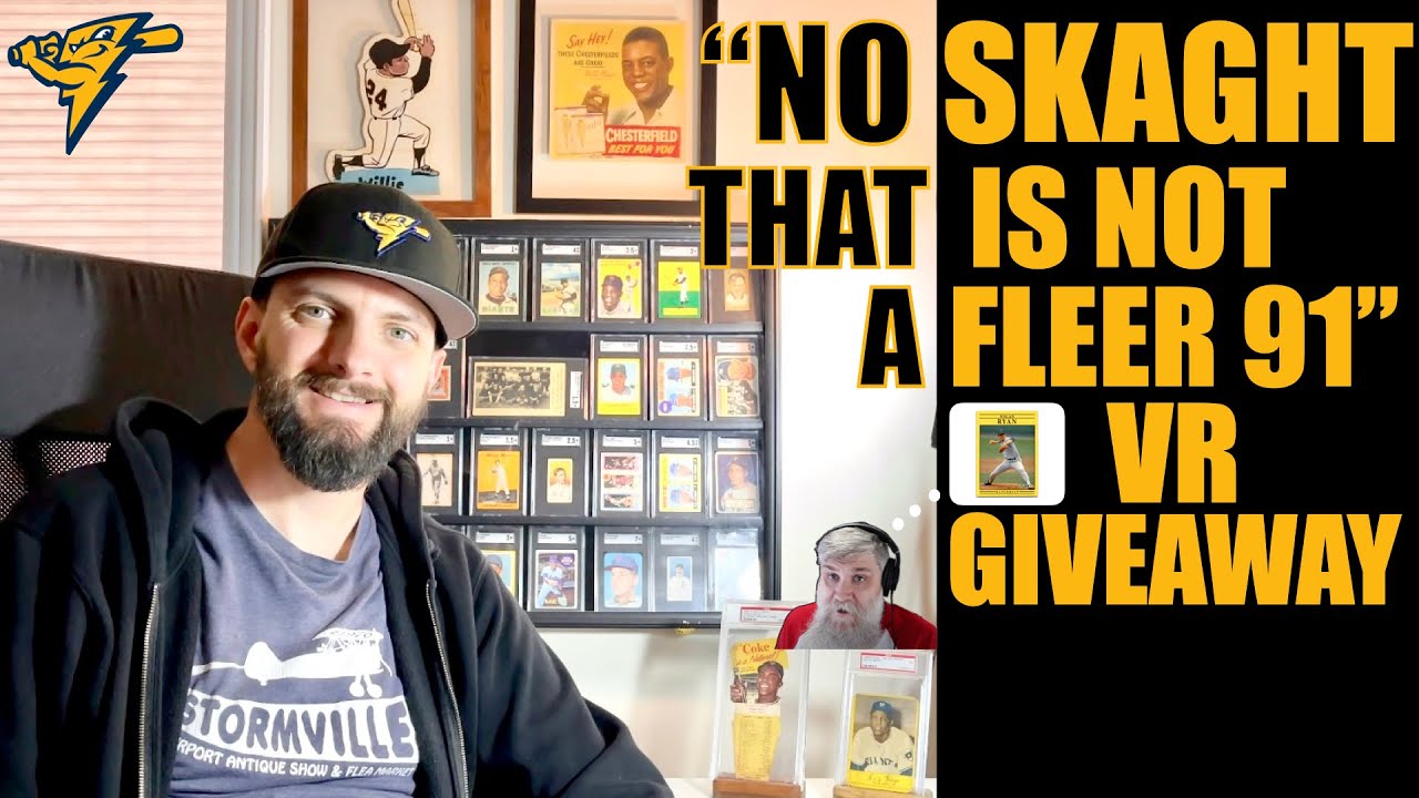 No @ReindeerStudios, That is not a Fleer 1991! - 3000 Subscribers VR ...